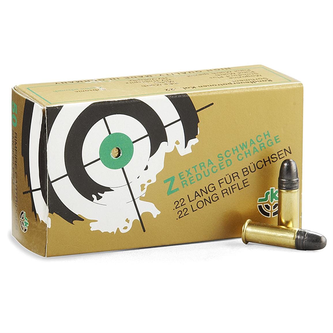 SK Reduced Charge 22 LR - Pedersens Vaabenlager