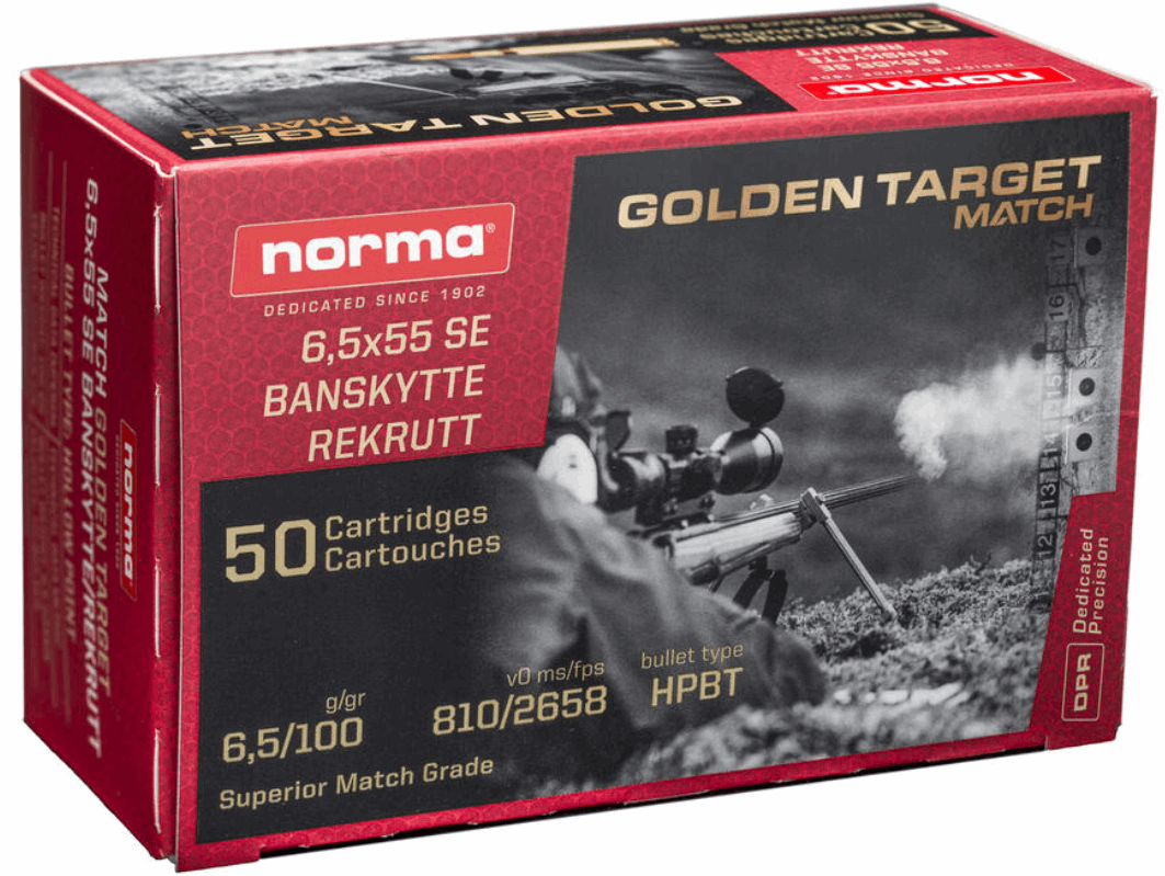 Norma Rekrutt patroner 6,5 100gr / 6,5g - Pedersens Vaabenlager